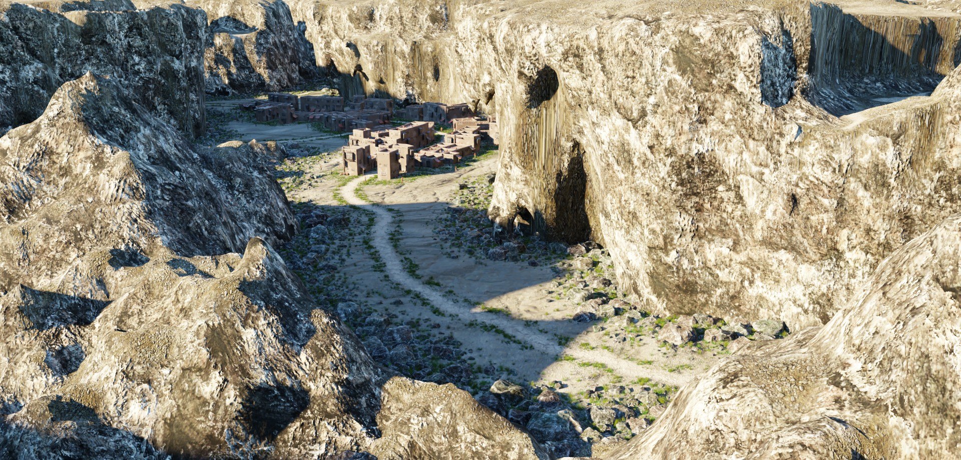 Lonely Village 3D Model - TurboSquid 1994855