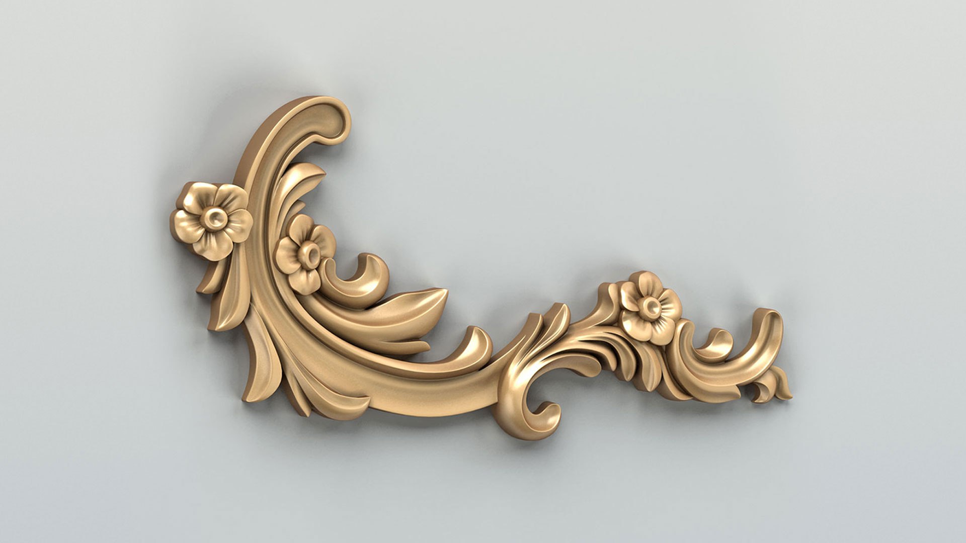 3D Corner Decor 025 Model - TurboSquid 2088200