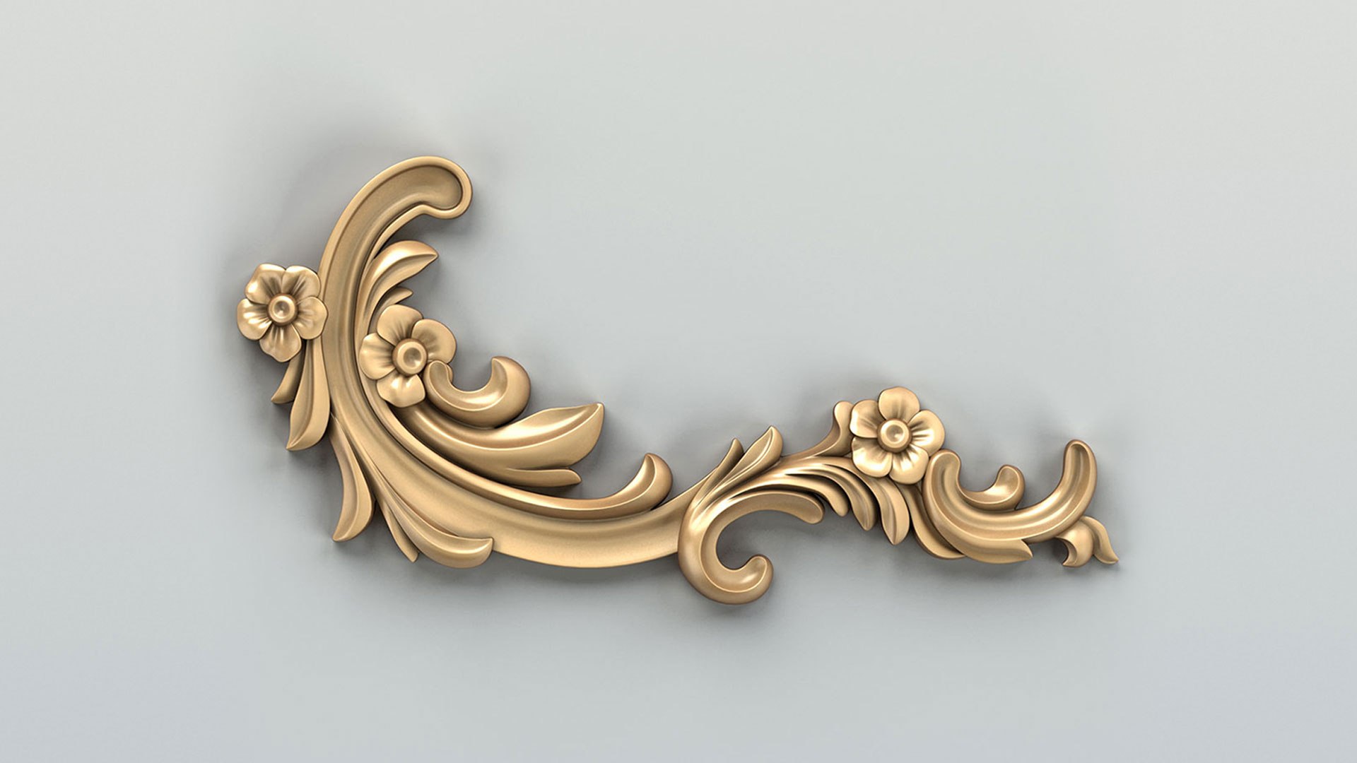 3D Corner Decor 025 Model - TurboSquid 2088200