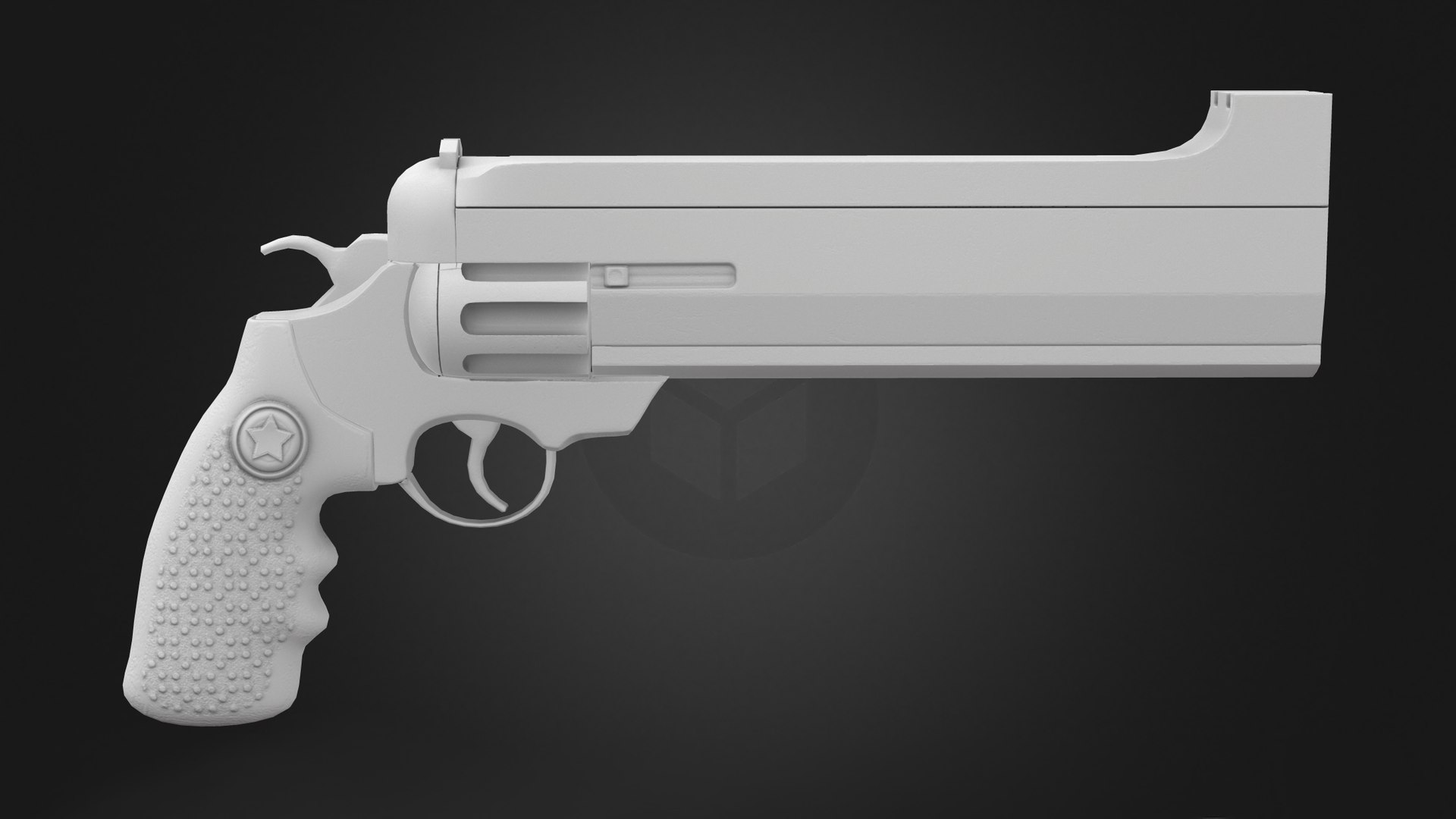 Revolver Gun 3D Model - TurboSquid 1978981