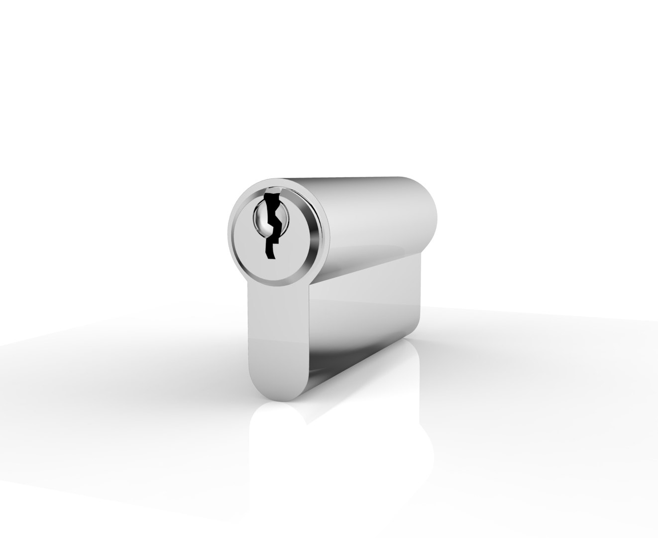 Lock Cylinder 3d Model