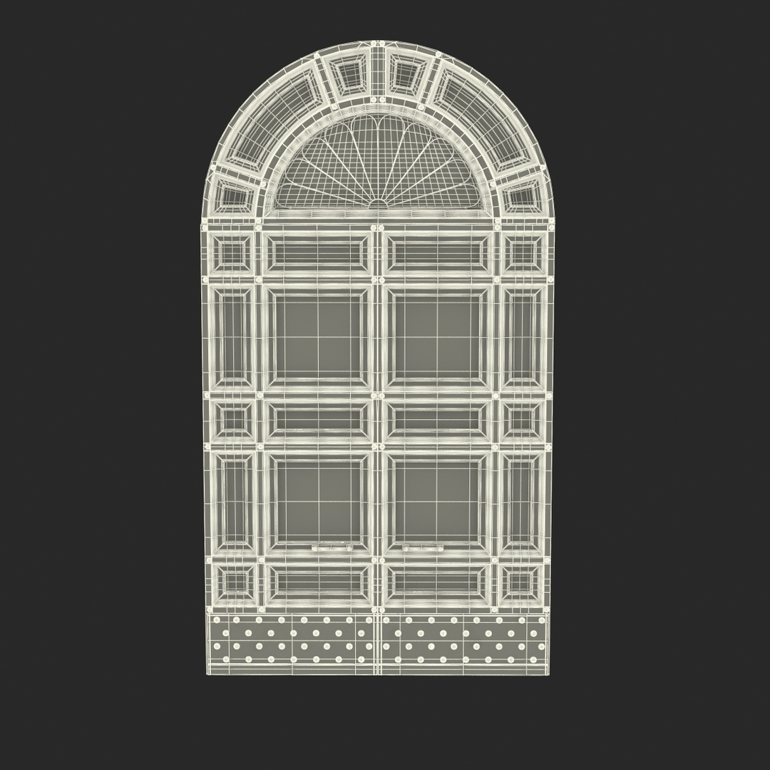 3d Door Greco Roman 2 Model