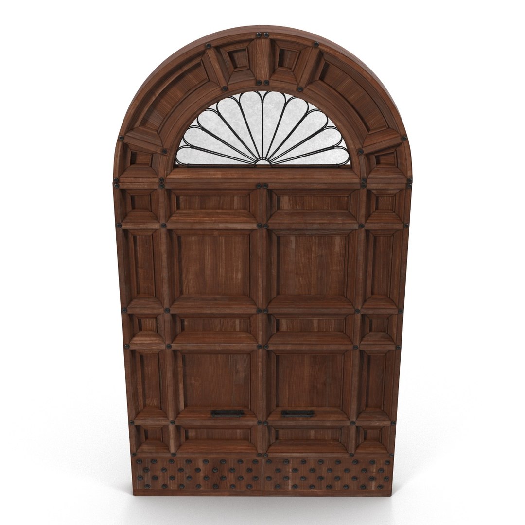 3d Door Greco Roman 2 Model