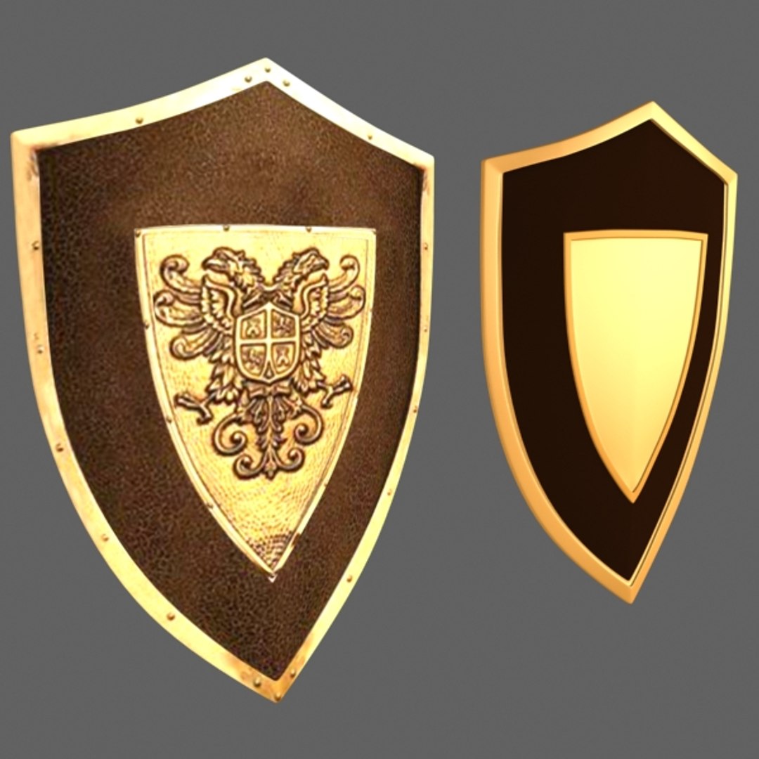 3d Shield Model