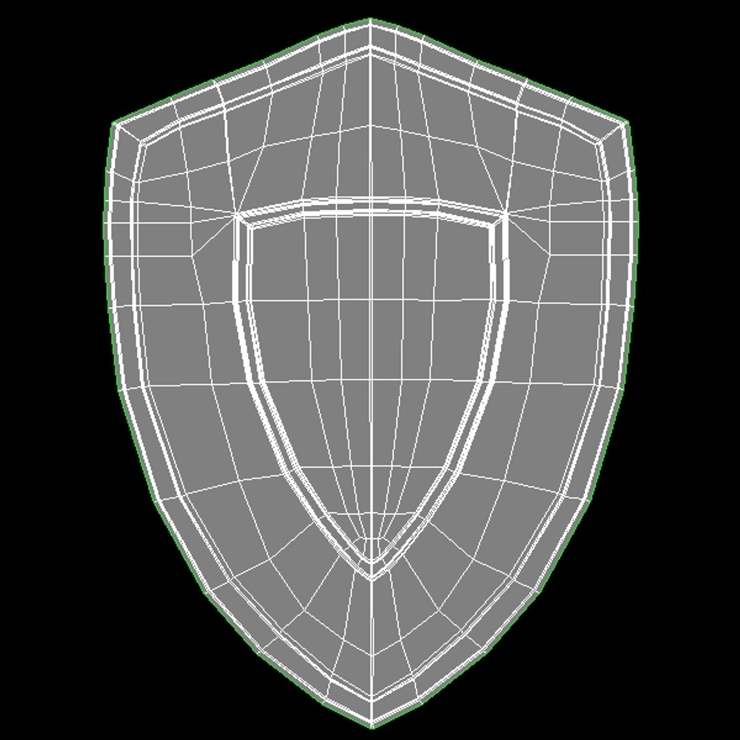 3d Shield Model