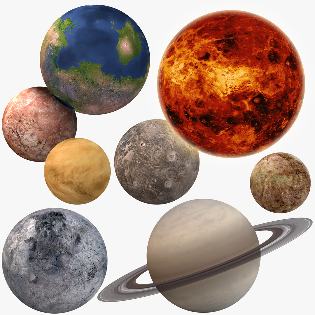 Fictional planet model - TurboSquid 1446813