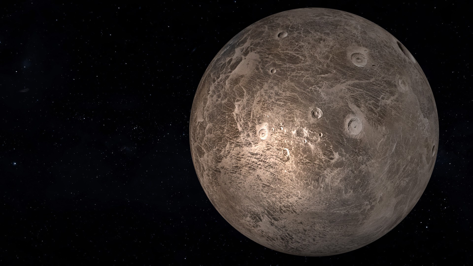 Fictional planet model - TurboSquid 1446813