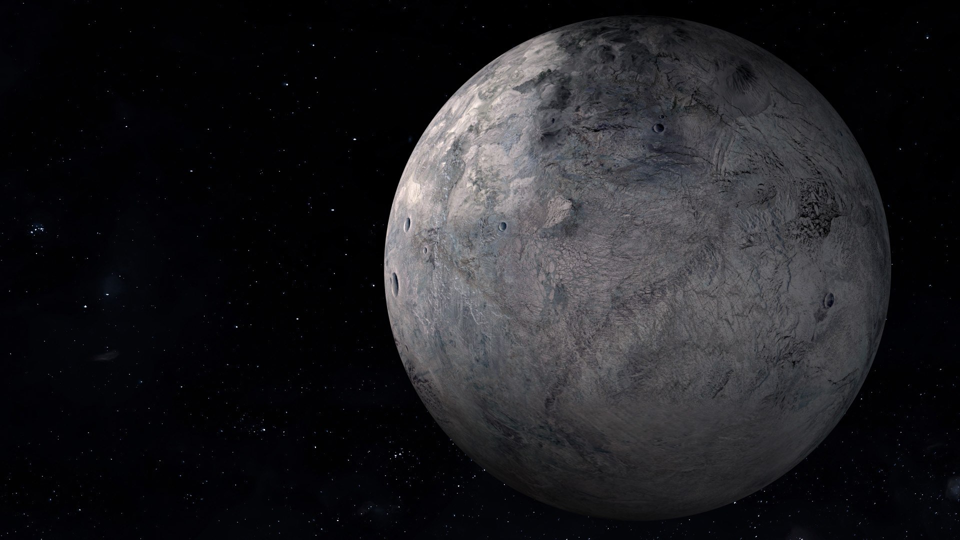 Fictional planet model - TurboSquid 1446813