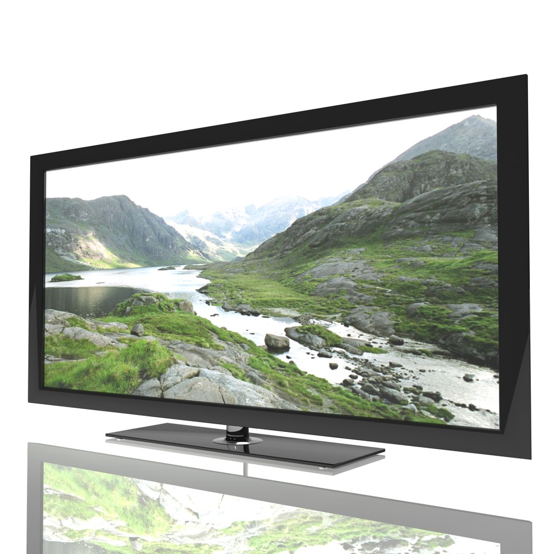 Tv Hd Hdtv 3d Model