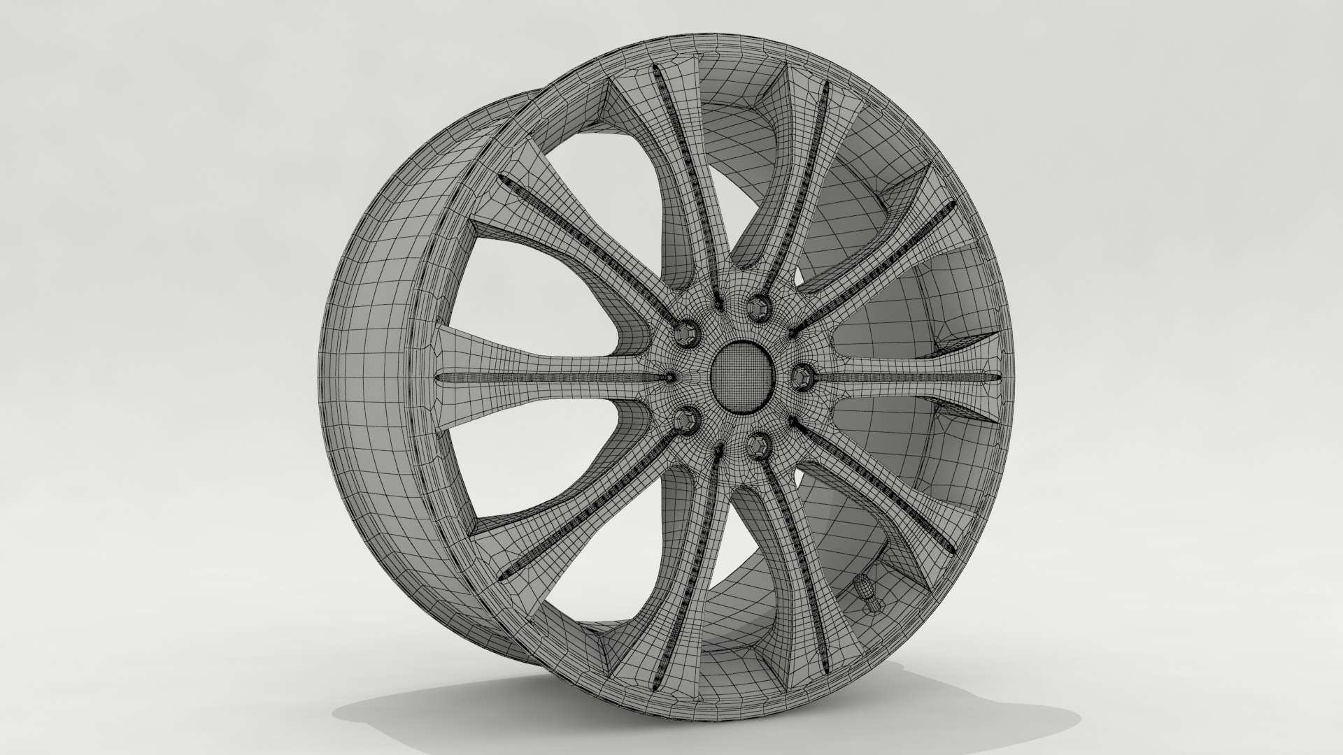3d Model Wheel Rim