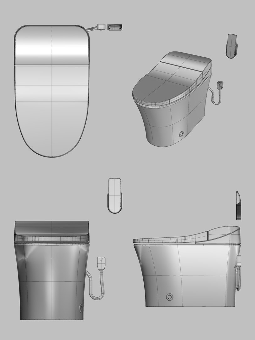 3D Toilet Wc - TurboSquid 1475672