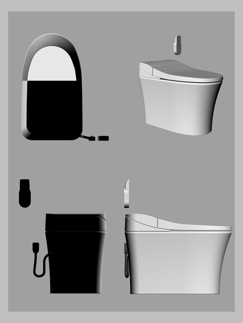3D Toilet Wc - TurboSquid 1475672