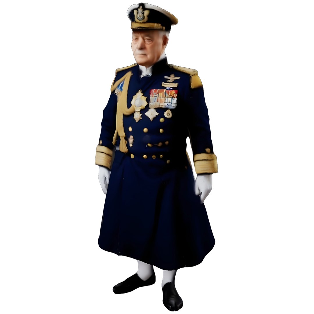 Naval Officer Figurine Collection Model - TurboSquid 2294820