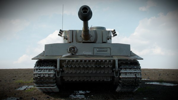 3D model Tiger Tank Scene - TurboSquid 1821048