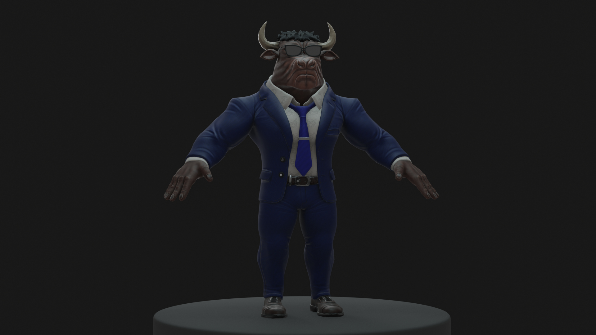 3D Geronimo Bull Model - TurboSquid 2370853