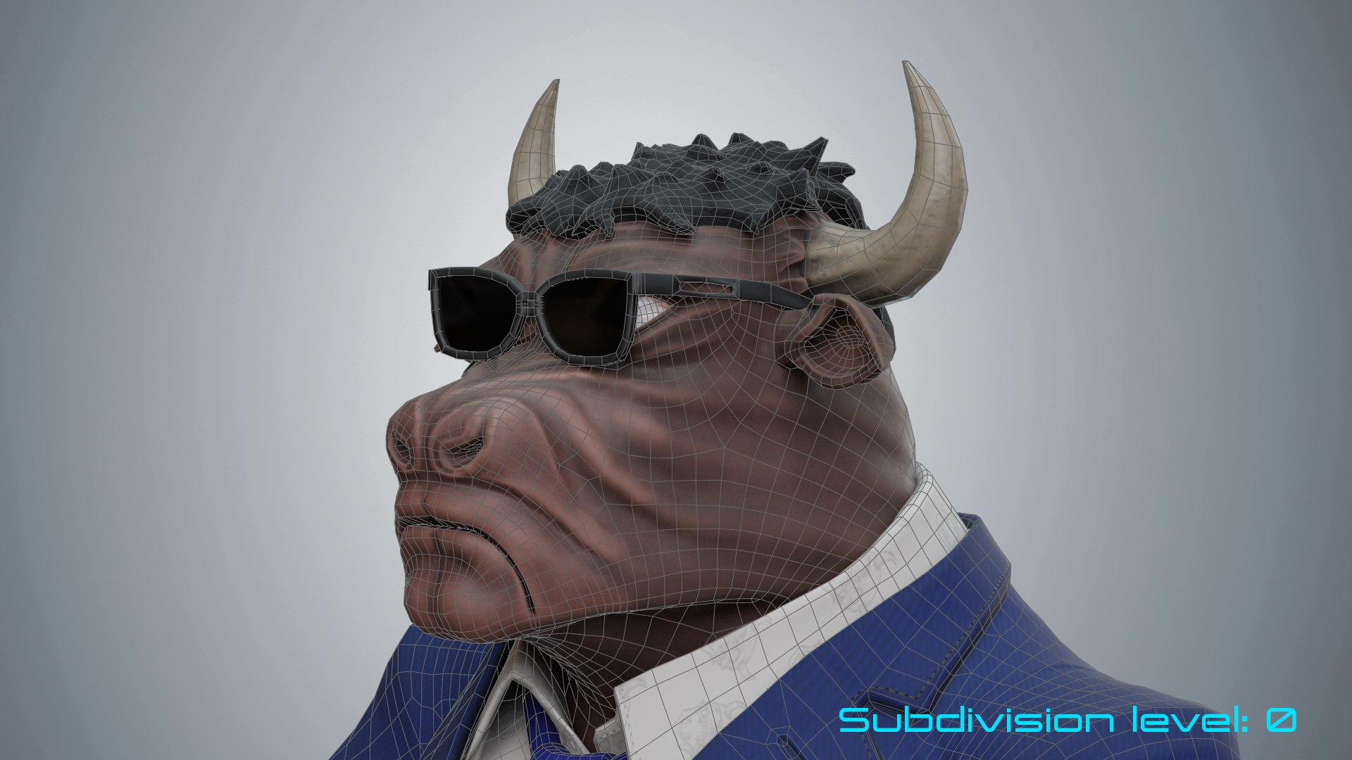 3D Geronimo Bull Model - TurboSquid 2370853