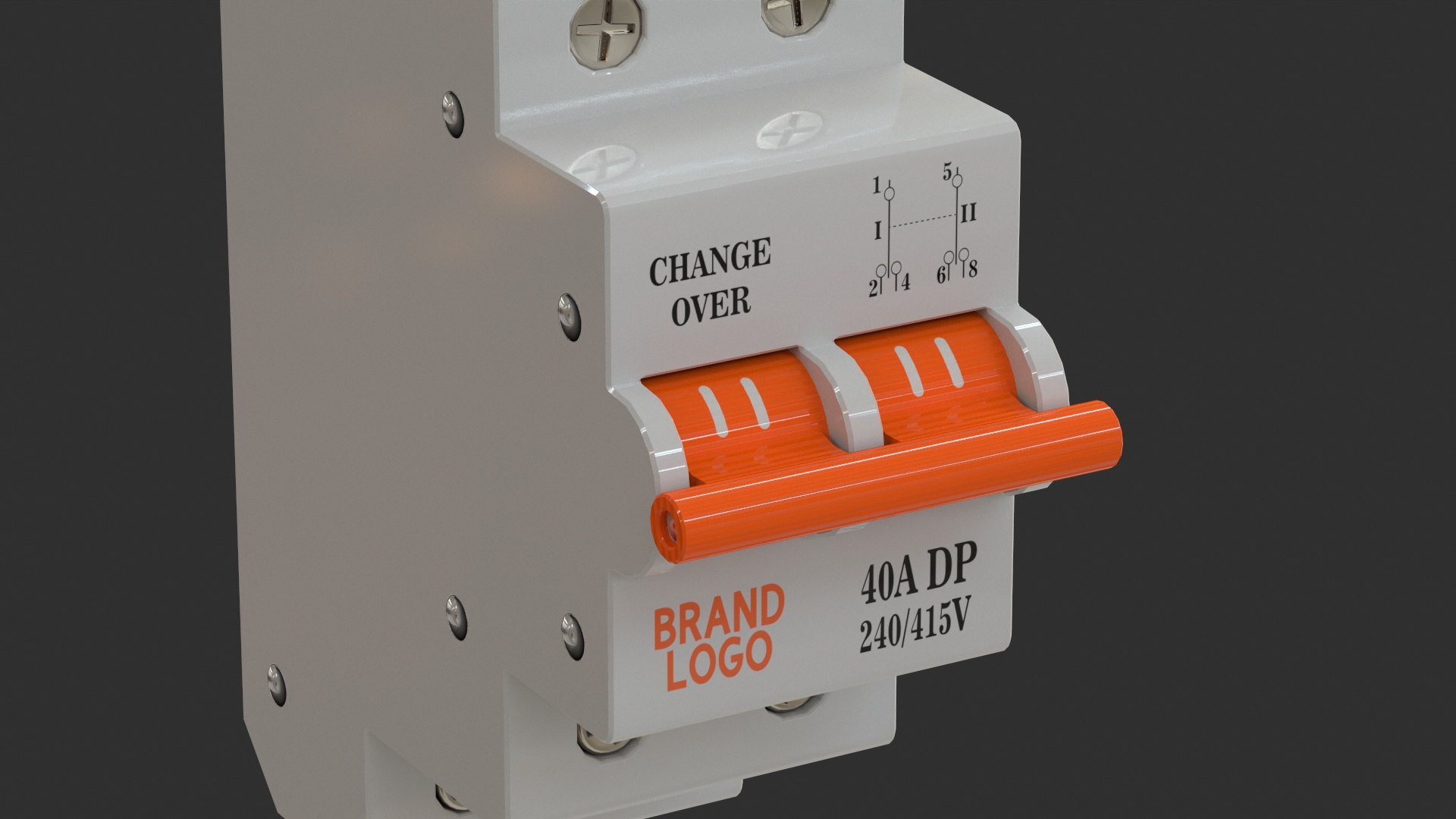 Residual Current Device - Changeover Switch 3D Model - TurboSquid 2001812