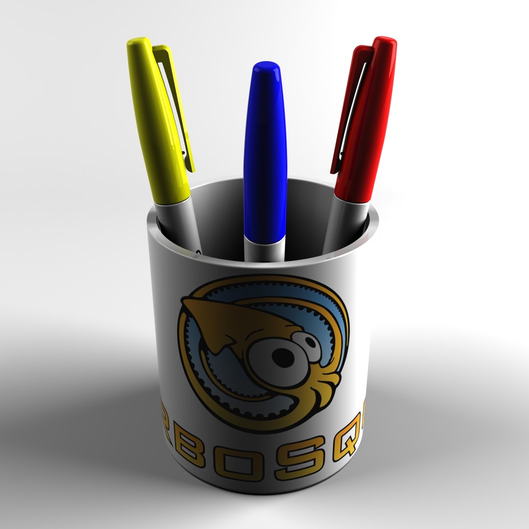 Sharpie Markers 3d Model