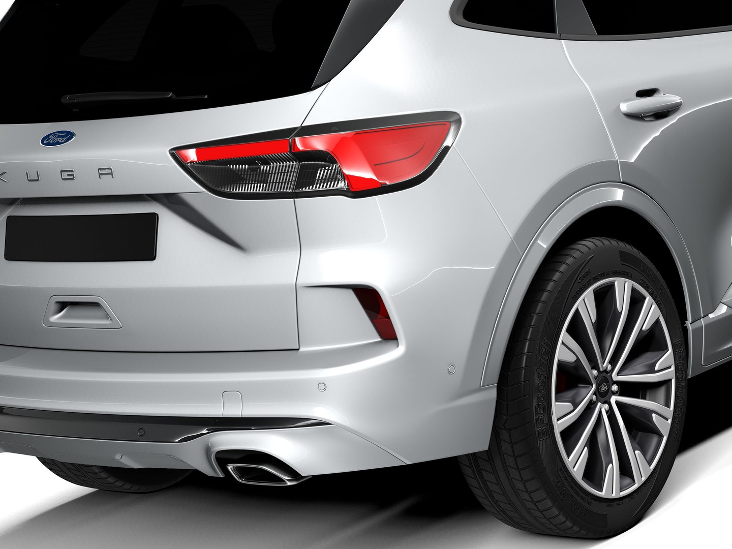 3D Model Ford Kuga ST 2020 - TurboSquid 2224159