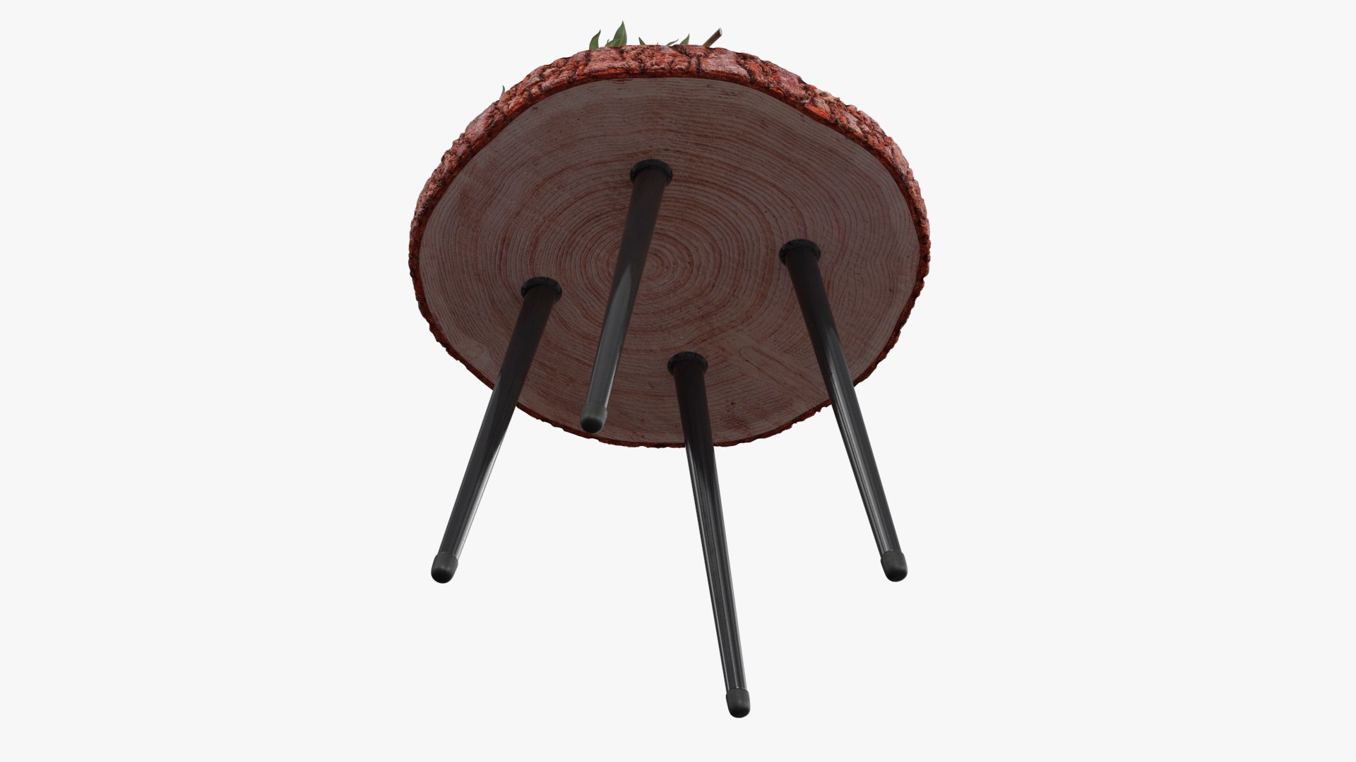 3D Decorative Wooden Table With Flowers Coffee And Chocolate Model ...