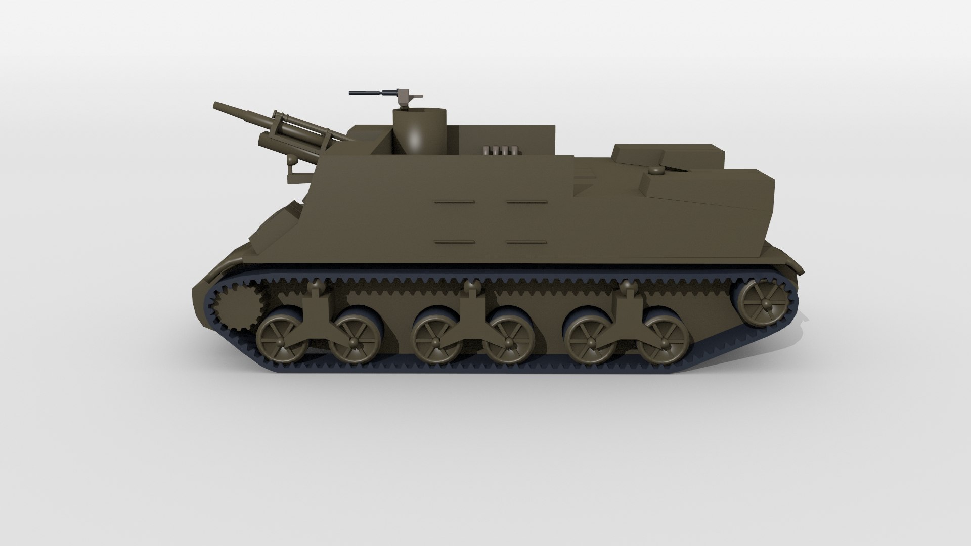 Tank Vehicle Model - TurboSquid 1340860