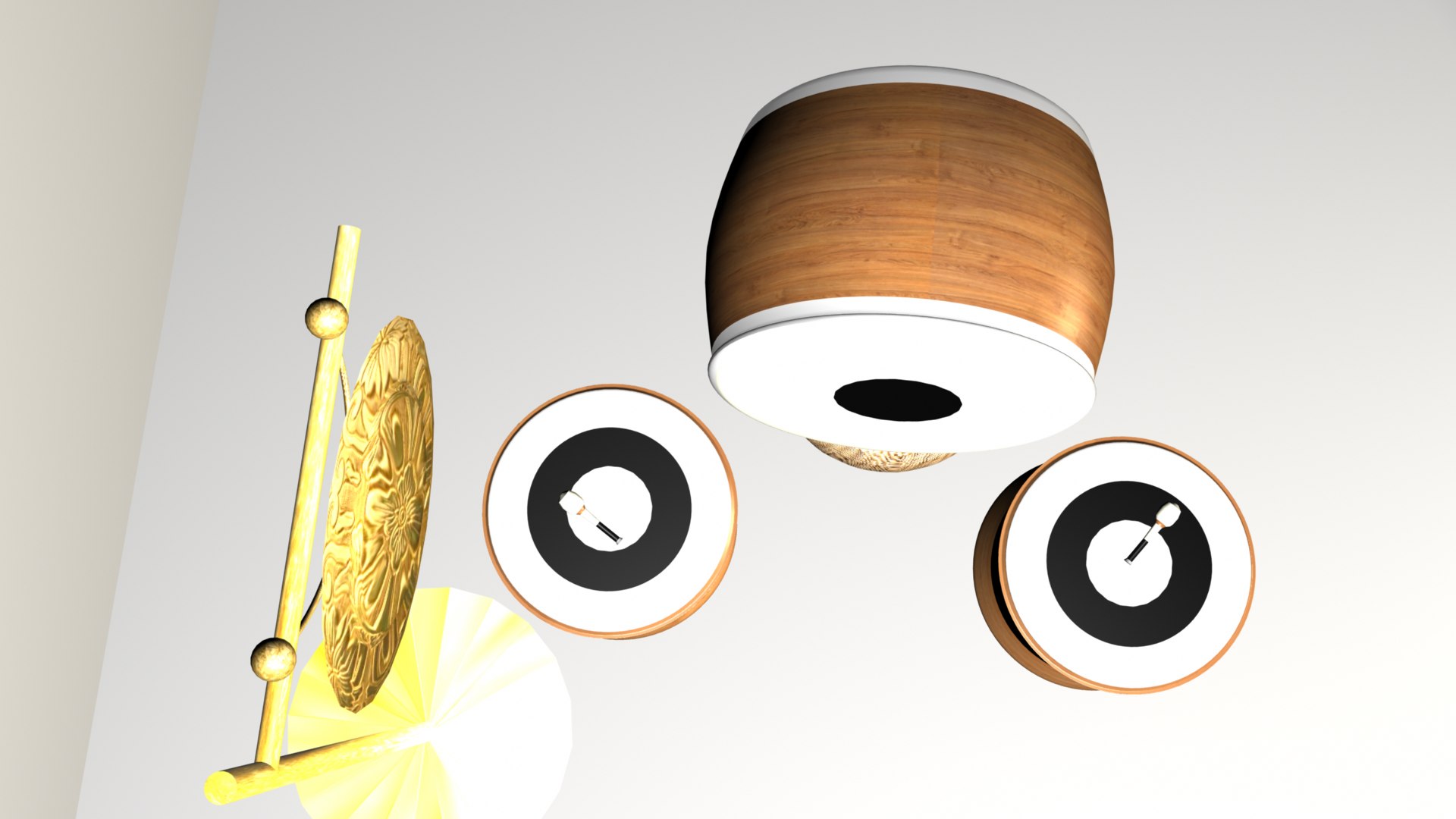 chinese drum 3d ma