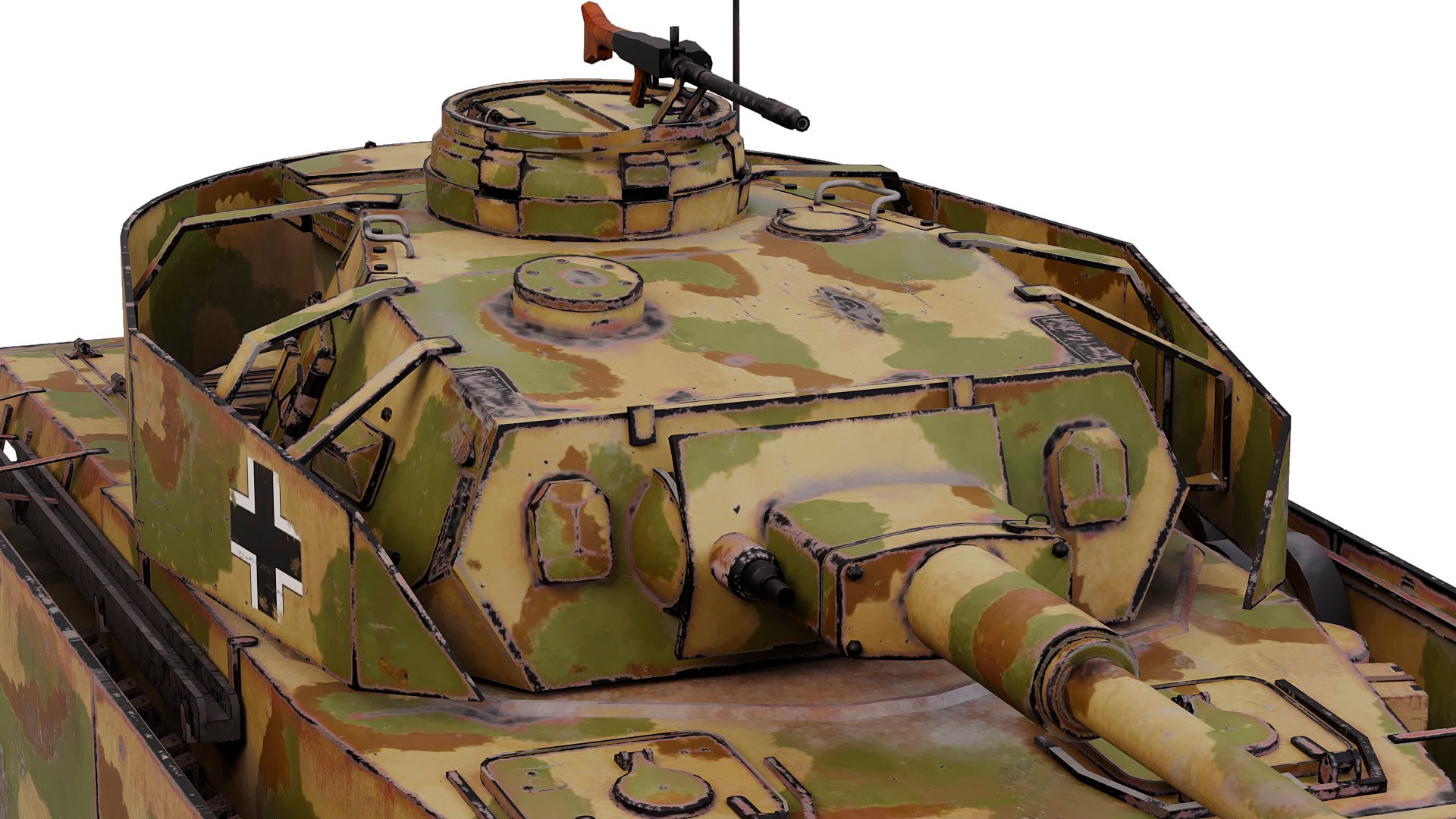 Panzerkampfwagen IV Model - TurboSquid 2333334