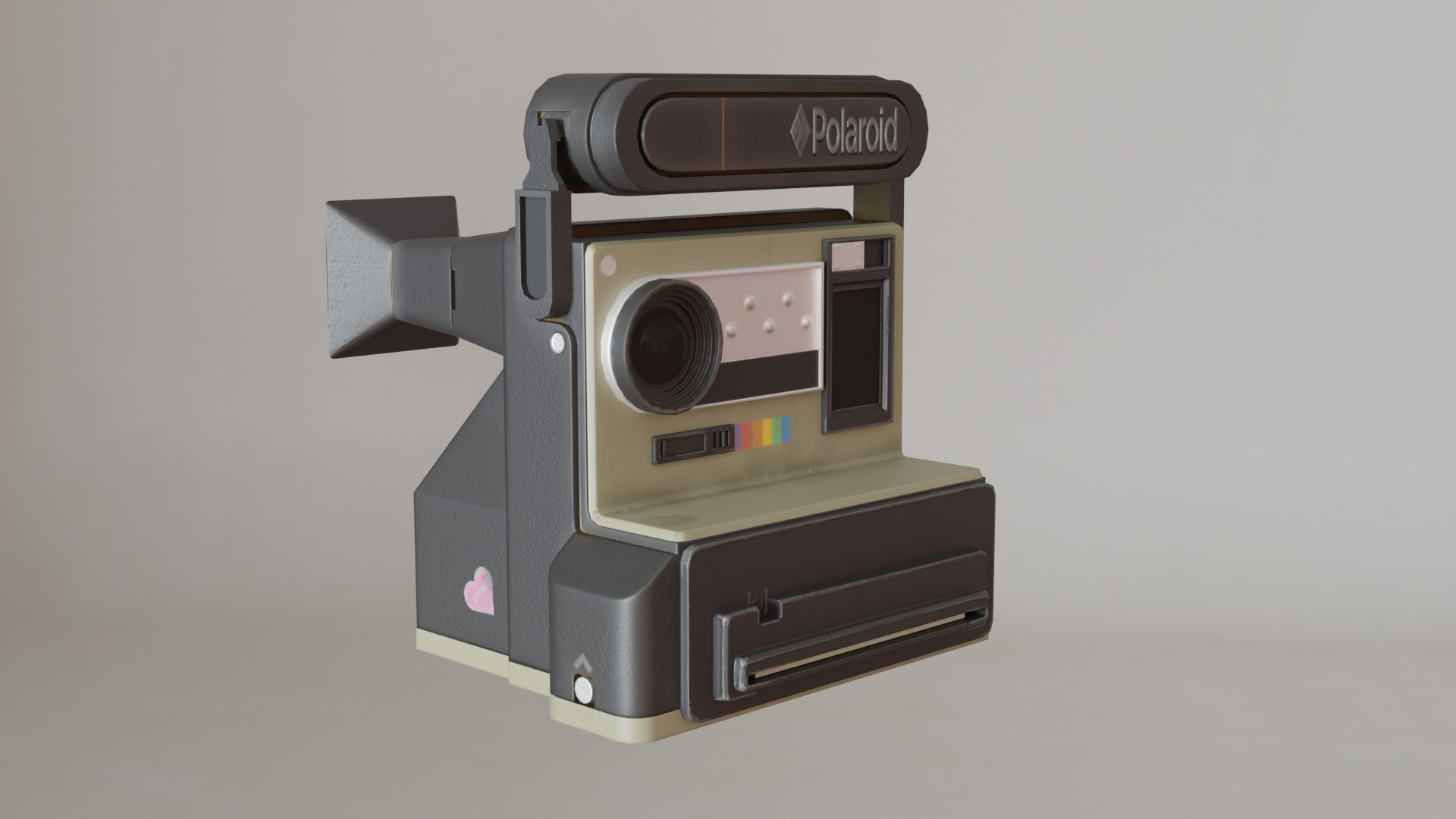 3D Polaroid Model - TurboSquid 2356479