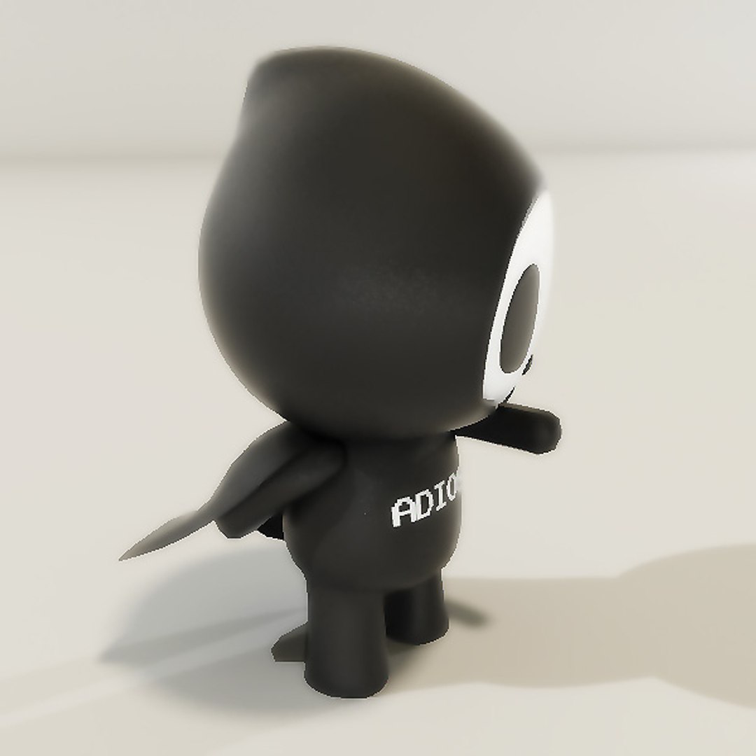 Vinyl Toy Adios 3d Max