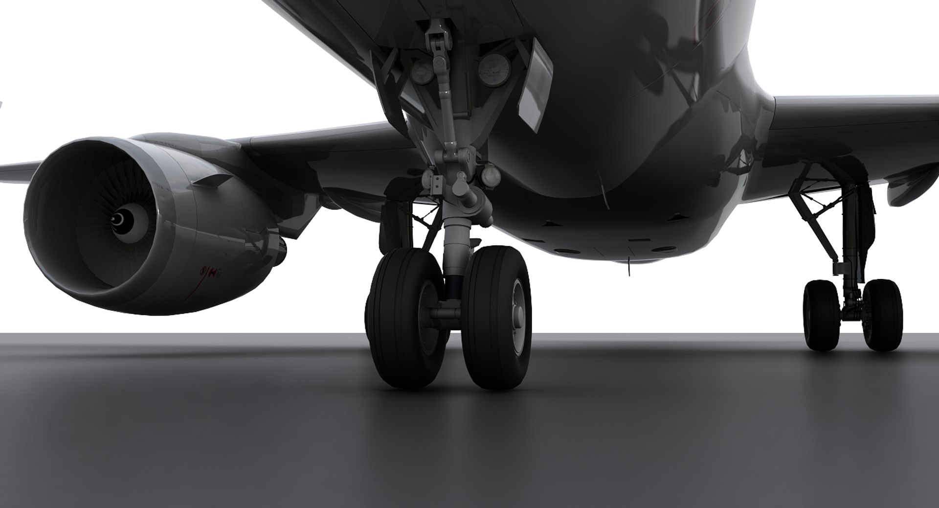 3d Model Of A319 Generic