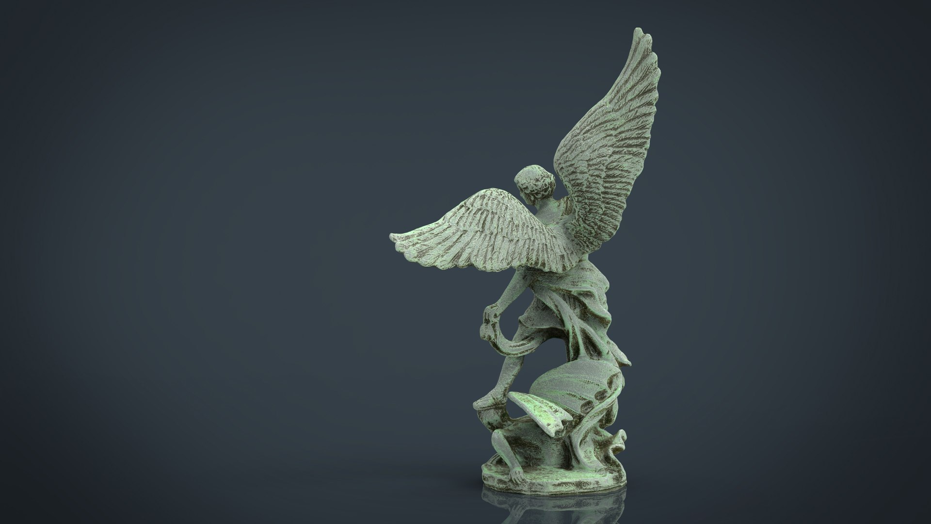 Saint Michael Archangel 3D Model - TurboSquid 1395523