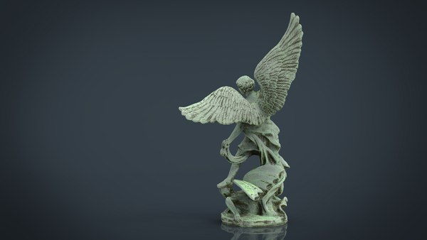 Saint michael archangel 3D model - TurboSquid 1395523