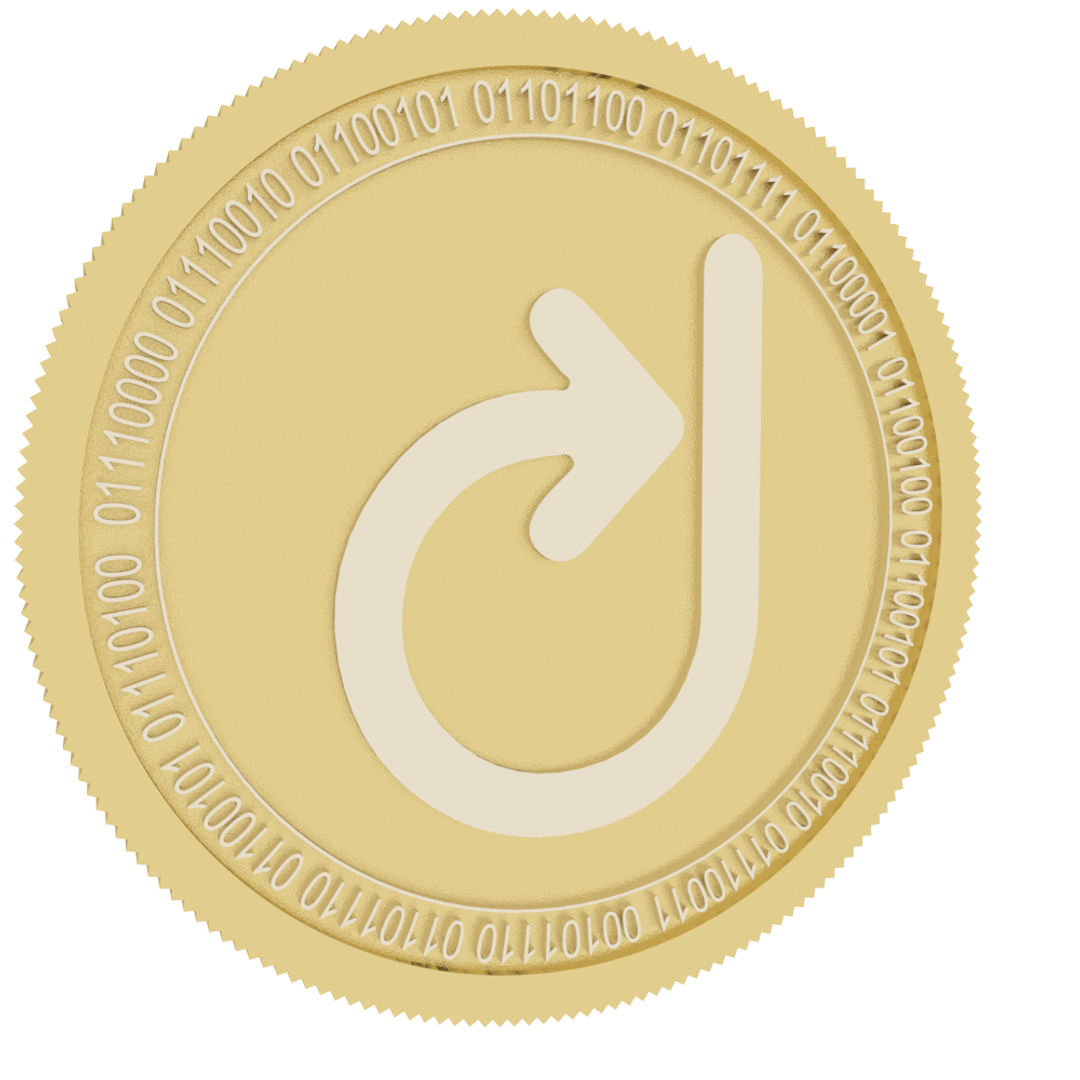 3D dock gold coin - TurboSquid 1495731