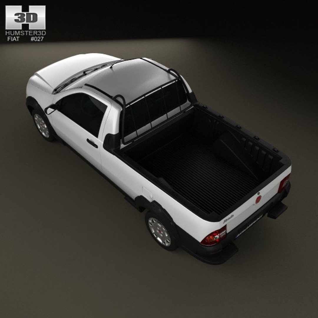 3d fiat strada short