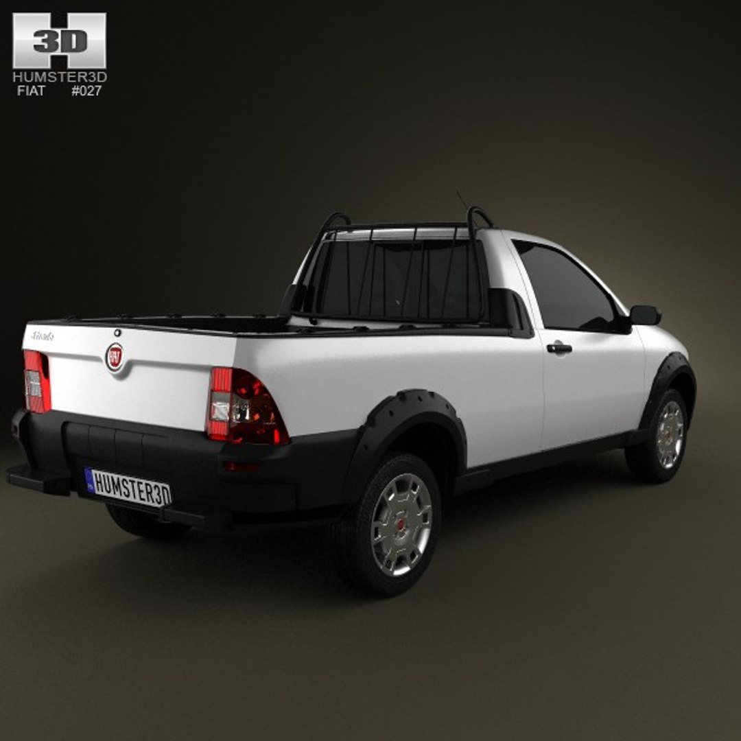 3d fiat strada short