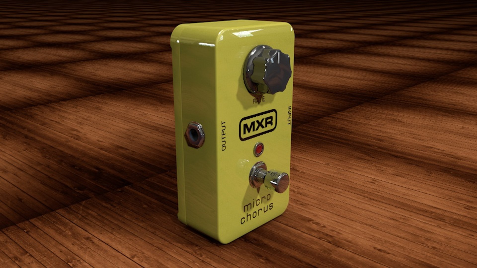 Dunlop Mxr Micro Chorus 3d Model