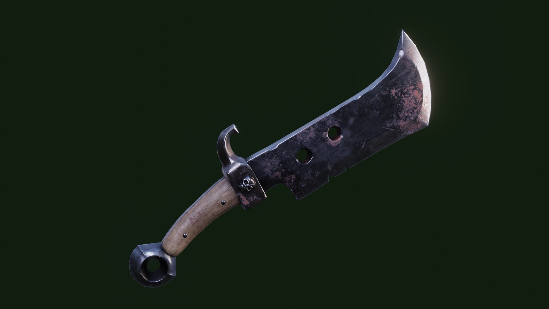 3D Undead Sword - TurboSquid 1970544