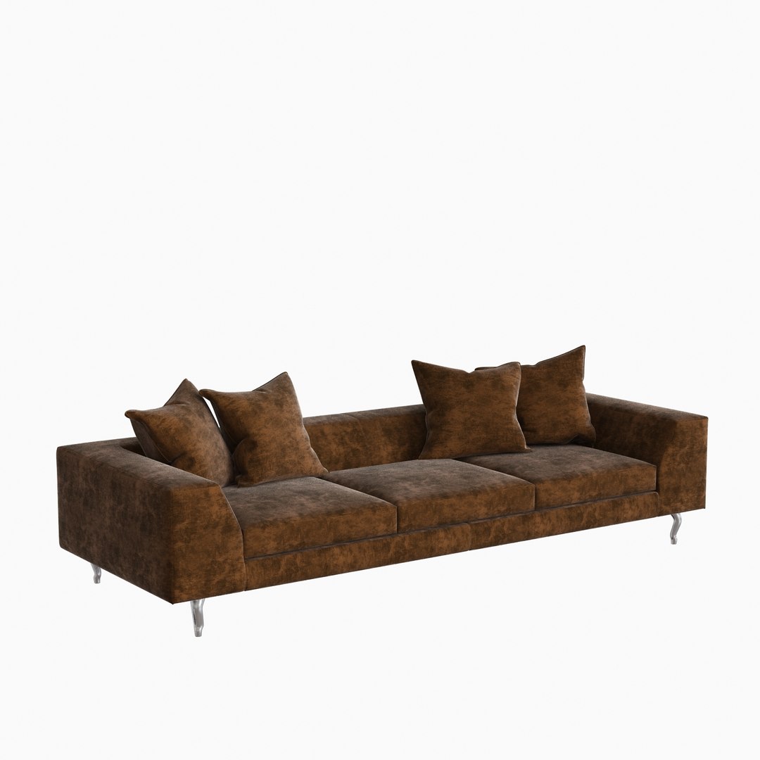 Marcel wanders zliq sofa interior 3D model - TurboSquid 1207869
