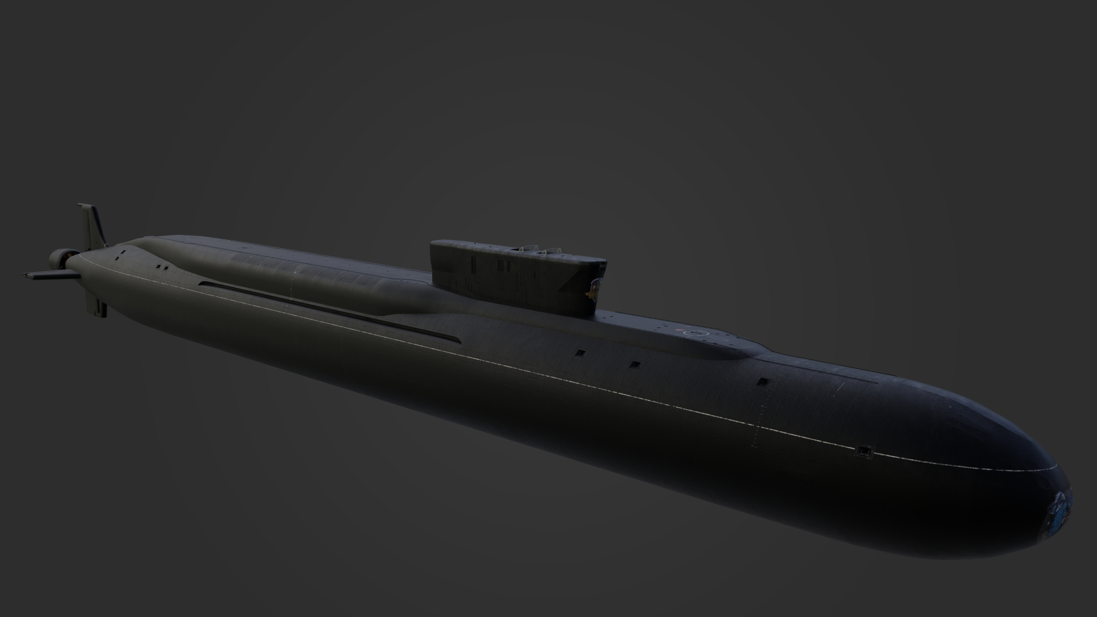 Borei submarine alexander 3D model - TurboSquid 1673032
