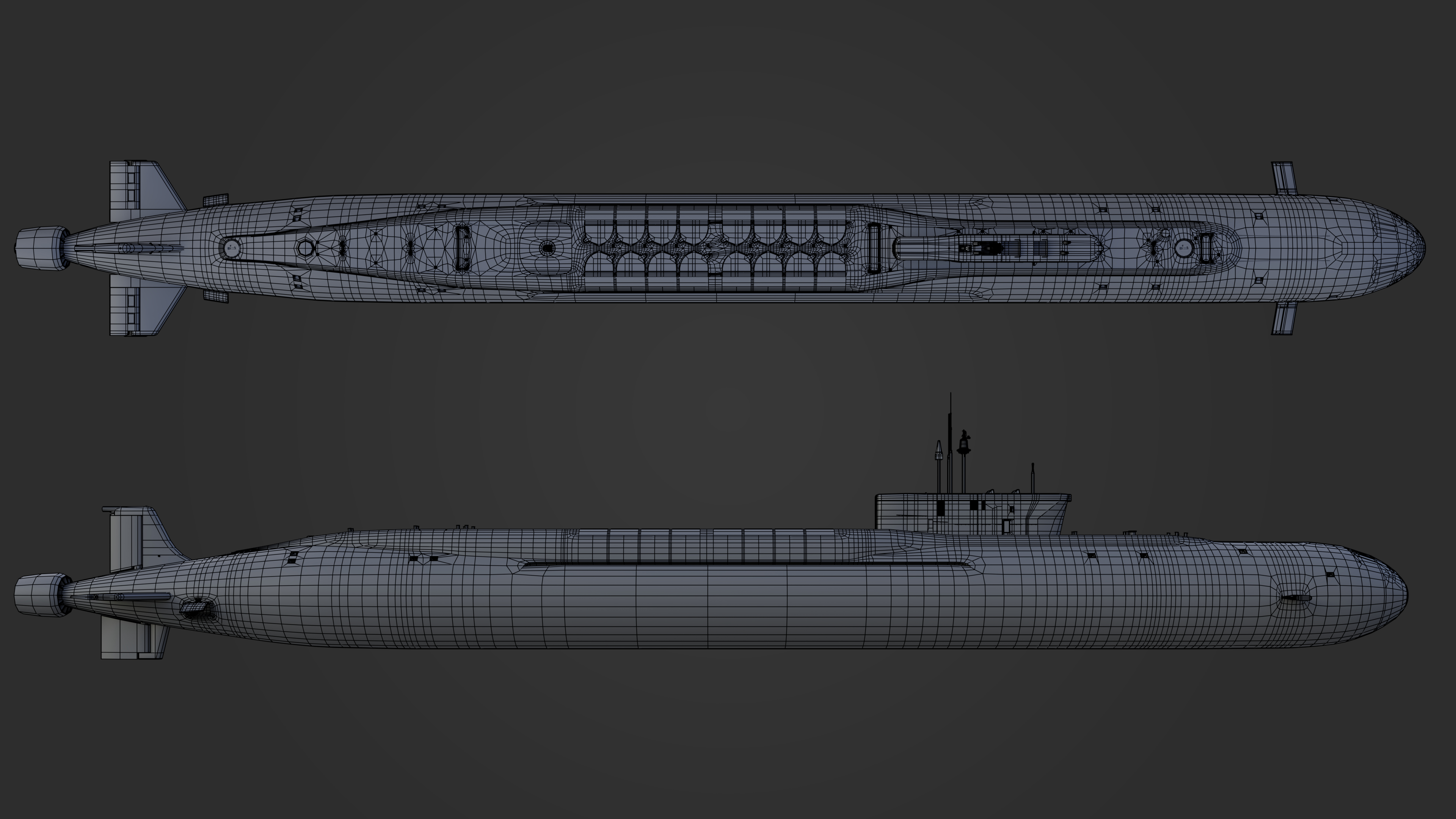 Borei submarine alexander 3D model - TurboSquid 1673032