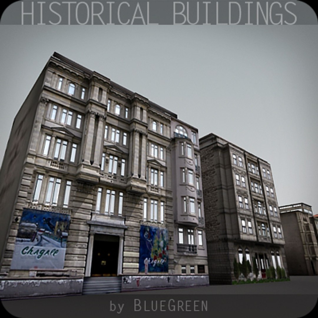 3d Historical Buildings