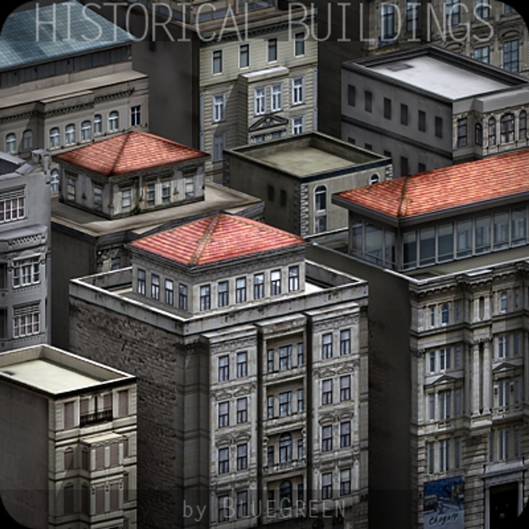 3d Historical Buildings