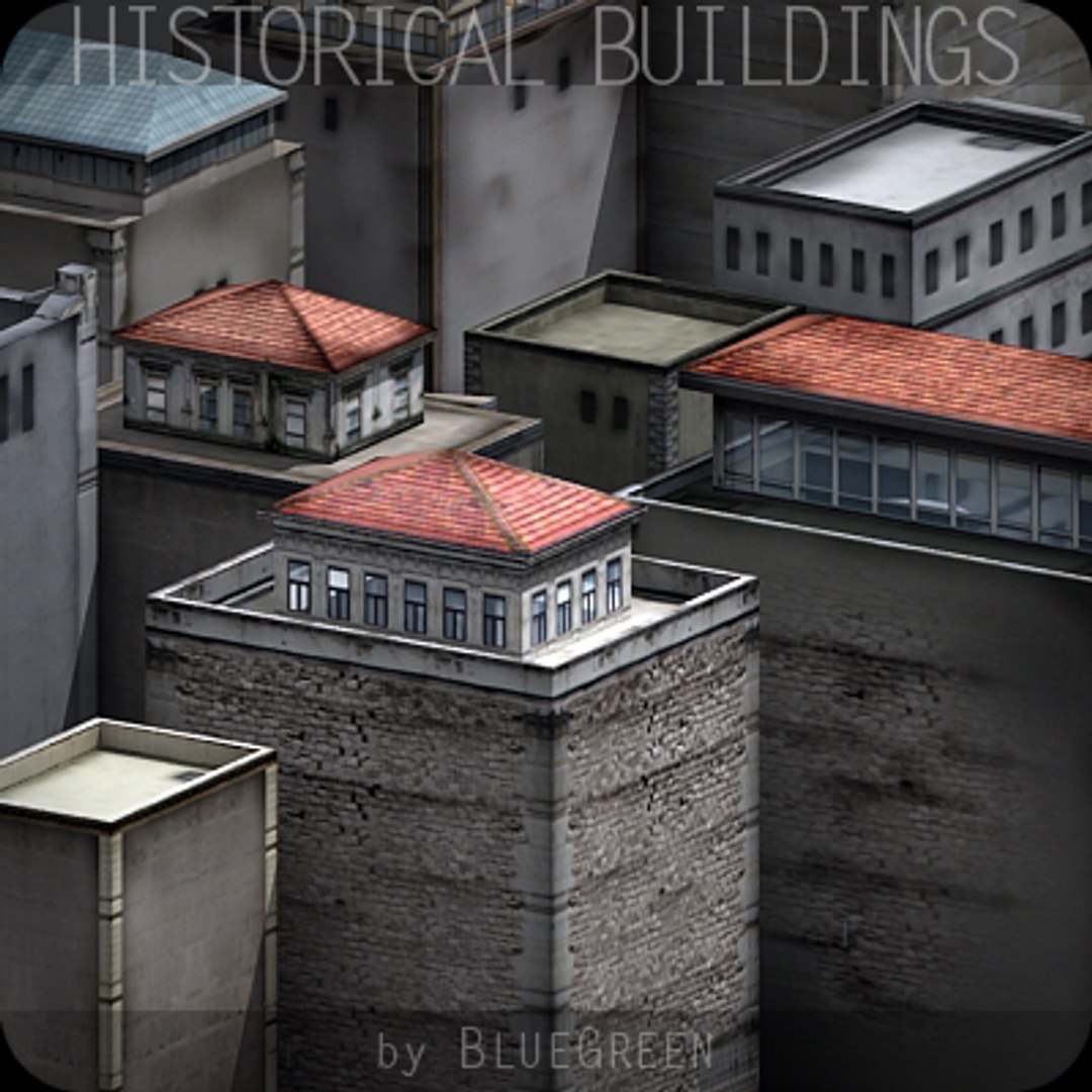 3d Historical Buildings