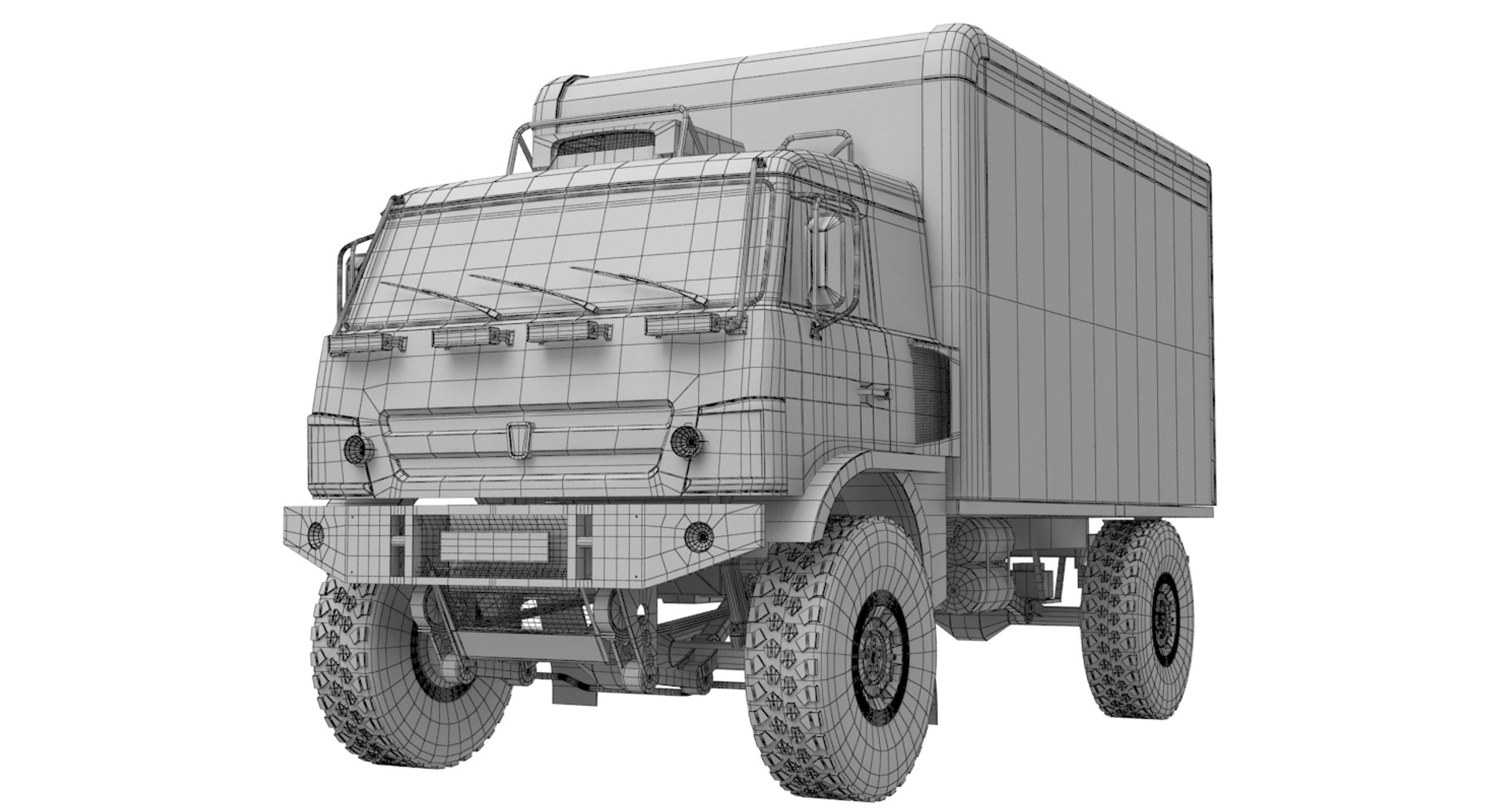 3D Transporter Truck Model - TurboSquid 1308146