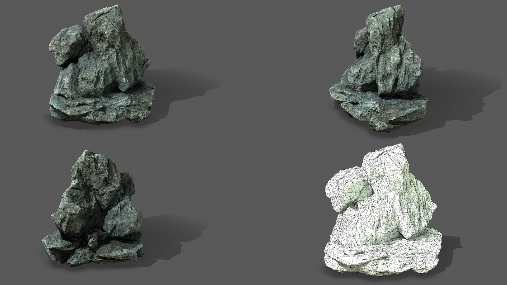 Rock Collection 015 Model - TurboSquid 1757497