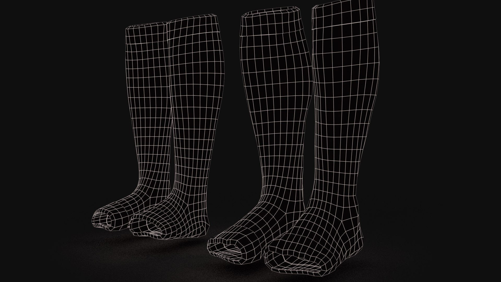 Support Socks 3D Model - TurboSquid 1990073