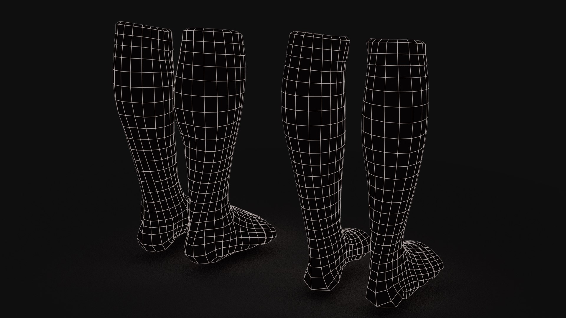 Support Socks 3D Model - TurboSquid 1990073