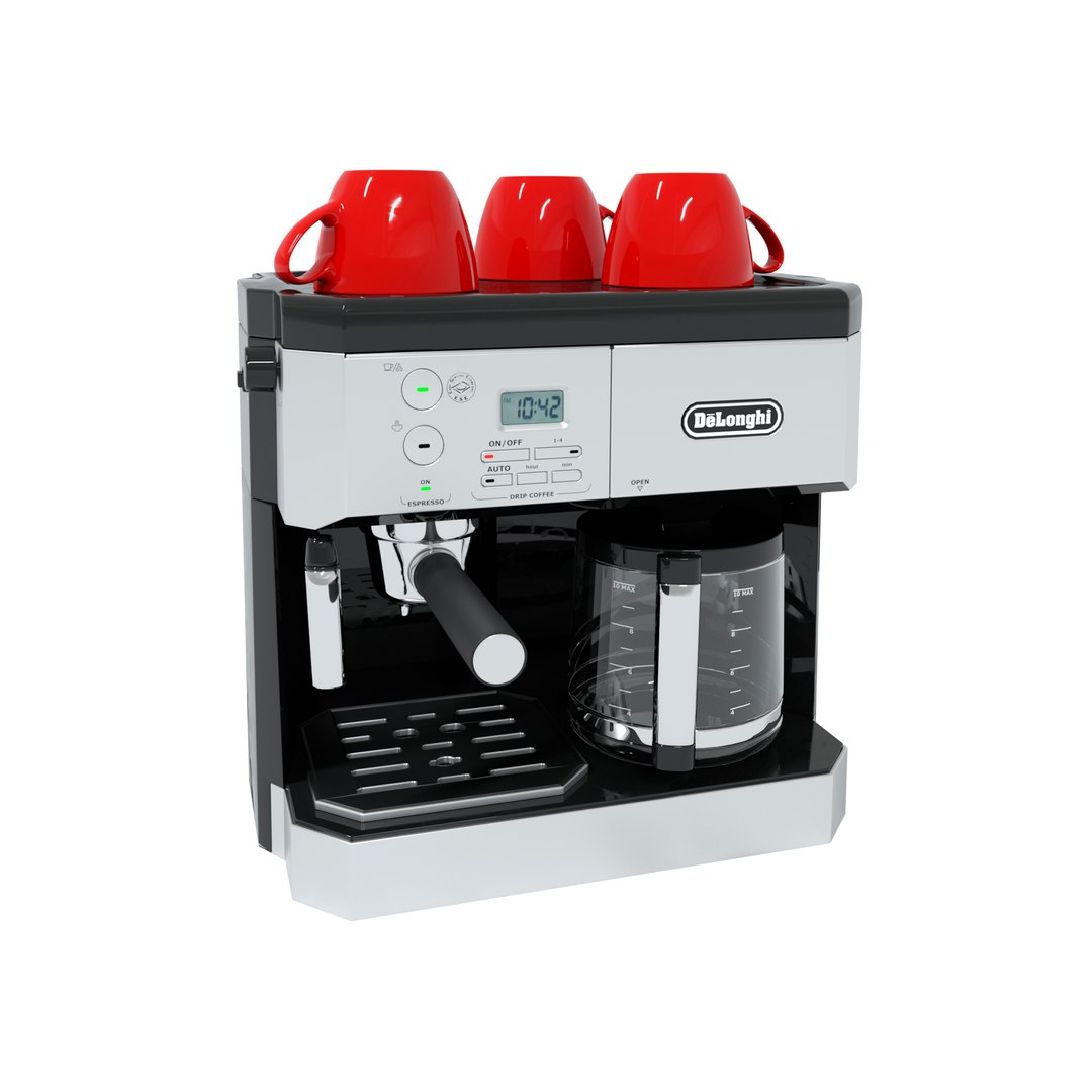 3D Coffee Machine Delonghi Bco430 - TurboSquid 1636126