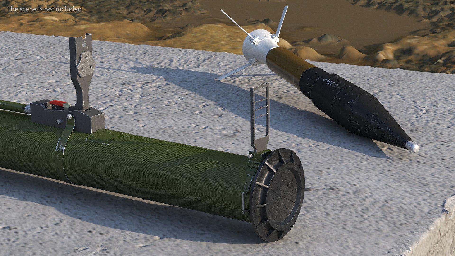 RPG 26 Aglen Russian Grenade Launcher model - TurboSquid 2088456