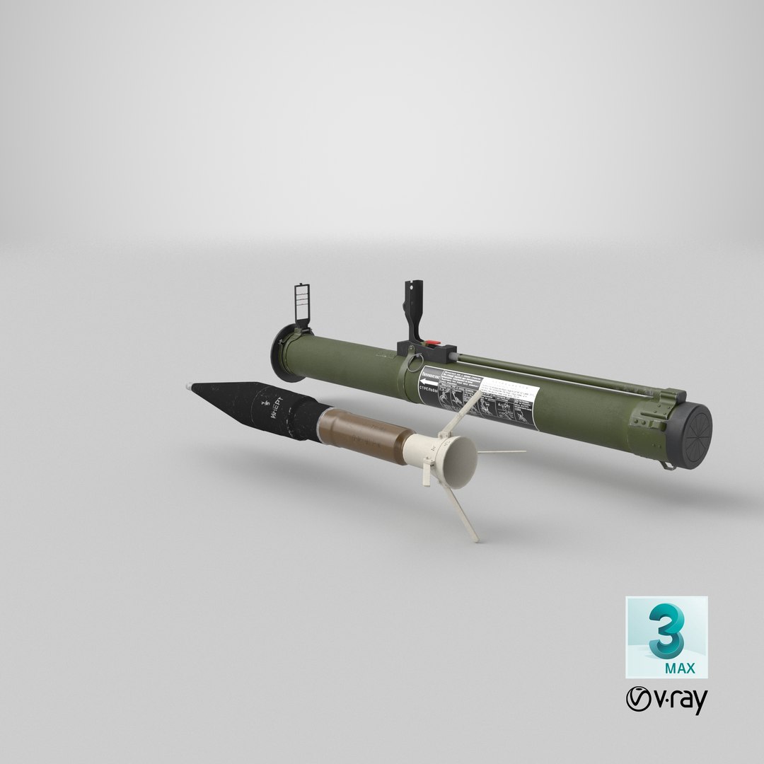 RPG 26 Aglen Russian Grenade Launcher Model - TurboSquid 2088456